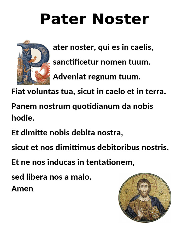 Pater Noster | PDF