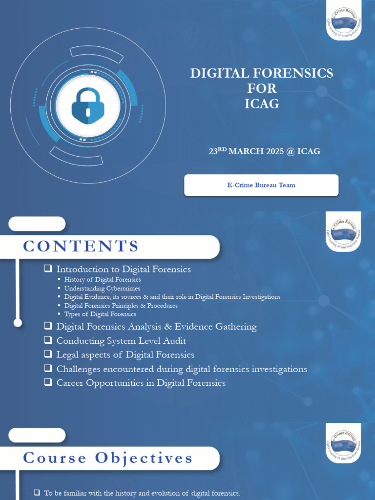 Digital Forensics Overview and Applications | PDF | Digital Forensics | Computer Forensics