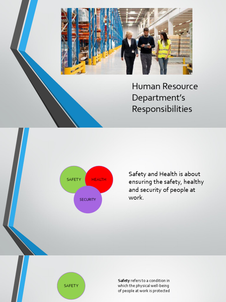 Unit-IV-Part-2-HR-Departments-Responsibilities | PDF | Occupational ...