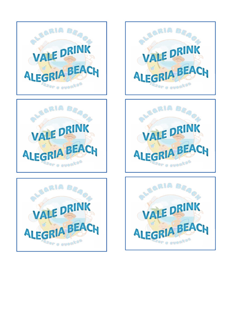 Vale Drink | PDF