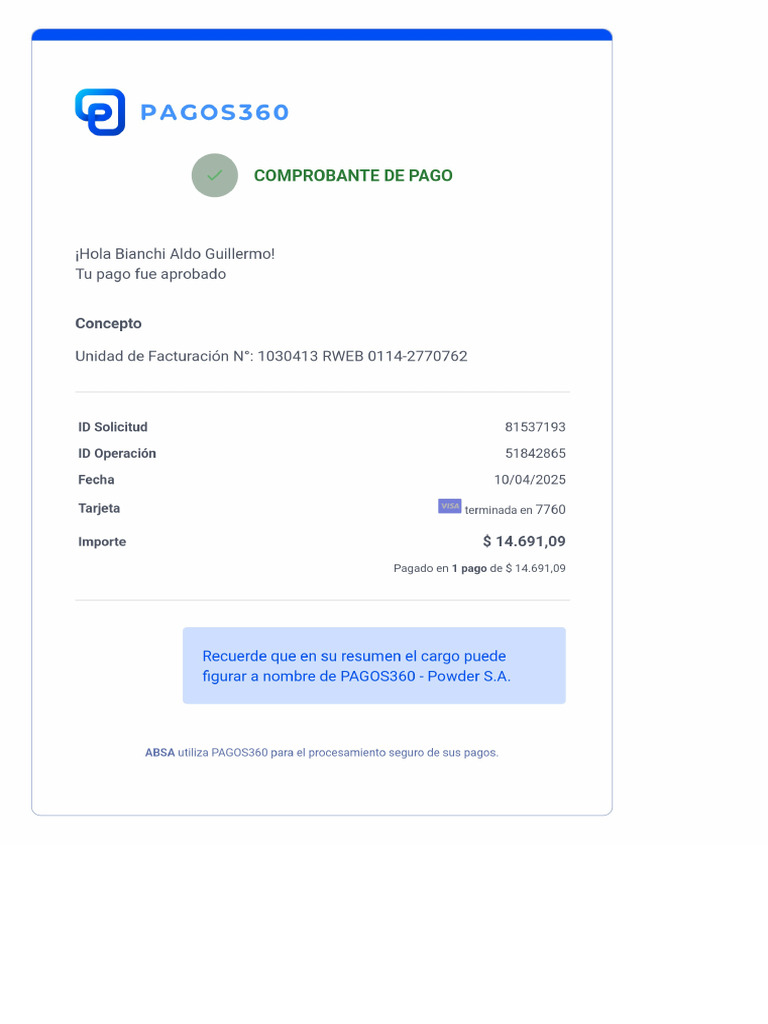 Comprobante 10 | PDF