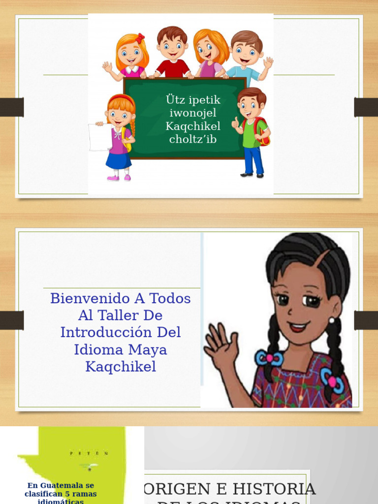 Introducción al Kaqchikel Maya | PDF | Comunicación humana | Lingüística