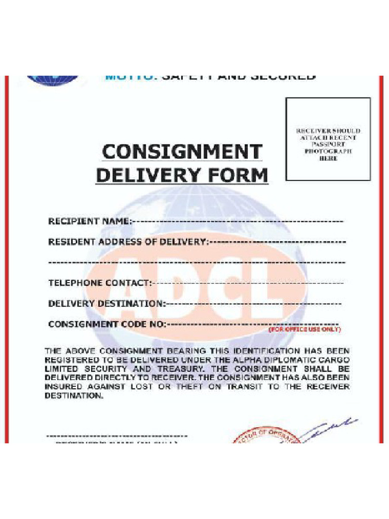 Shipping Form | PDF