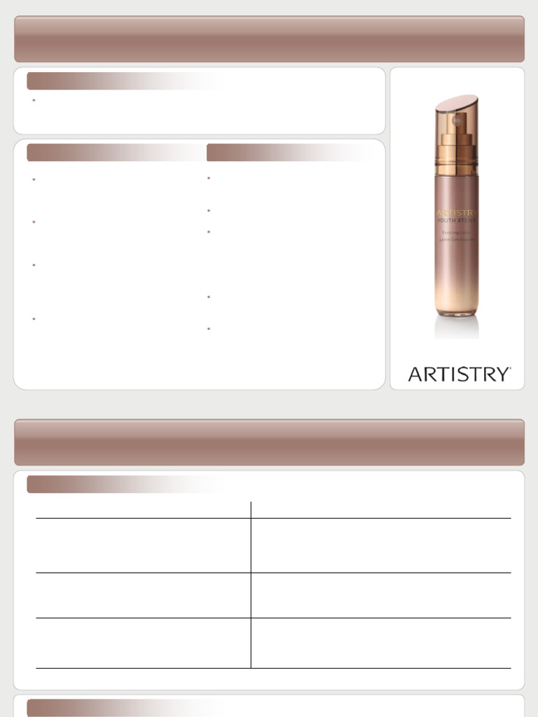 Youth Xtend Enriching Lotion | PDF | Skin Care | Skin