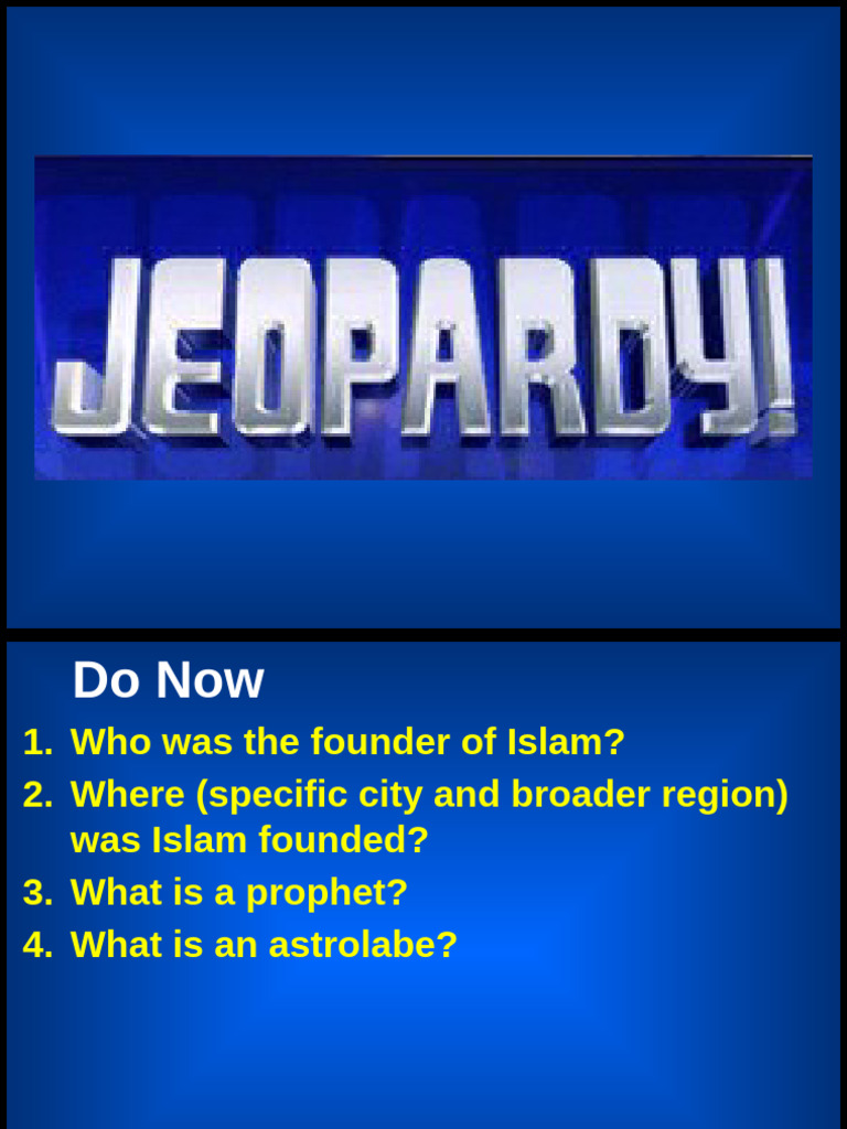 22-23 Islam Test Review | PDF | Monotheistic Religions | Religious Faiths