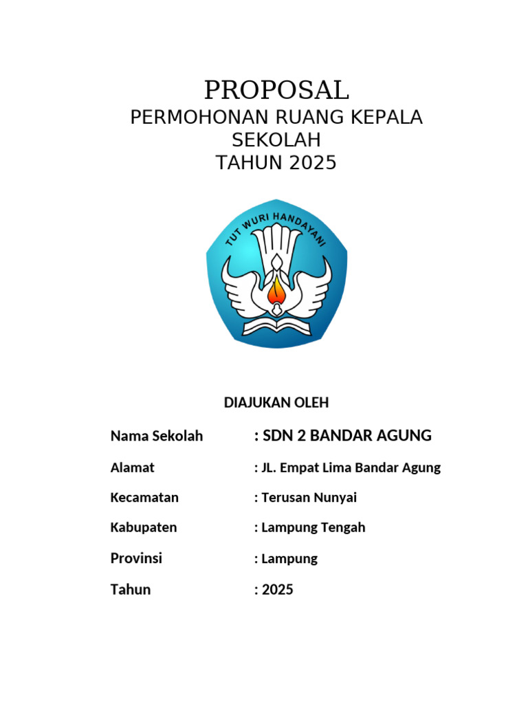 Proposal Ruang Kelas Baru | PDF