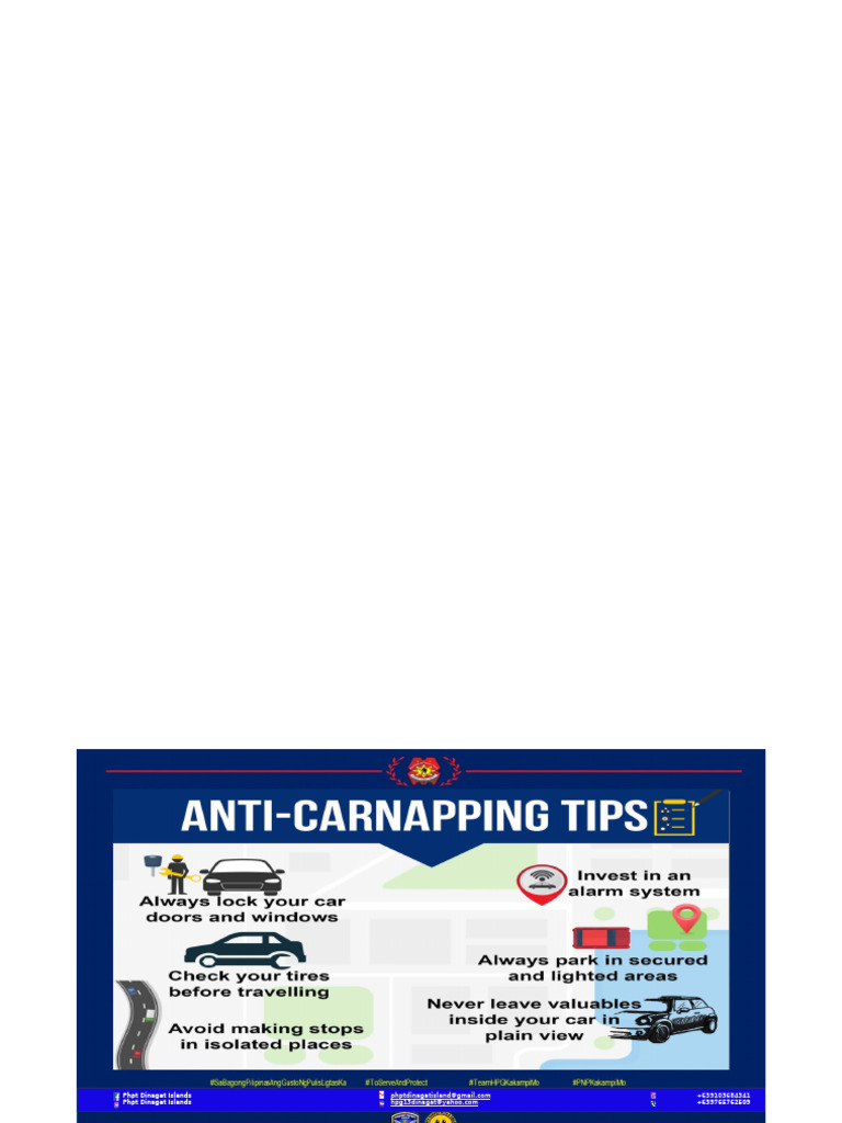Flier Anti Carnaping | PDF