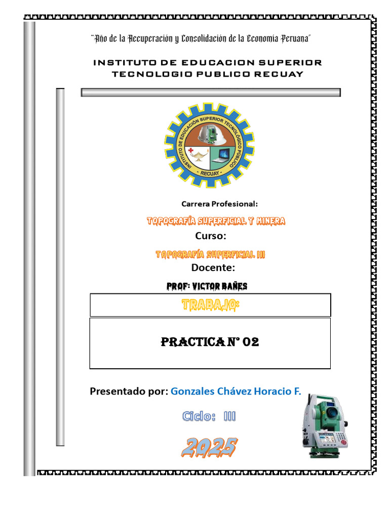 Prac horacio gonzales chavez | PDF