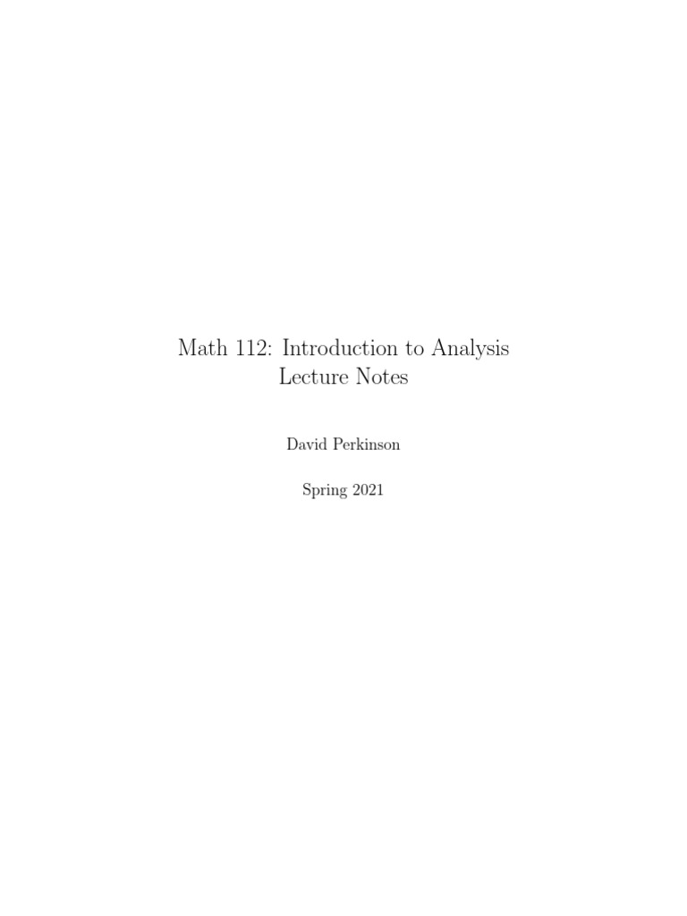 Mathematics 223: Linear Algebra L | PDF | Summation | Limit (Mathematics)