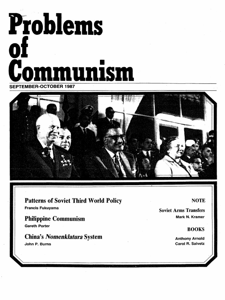 ProfBurns problemsOfCommunism | PDF | Leninism | Political Parties