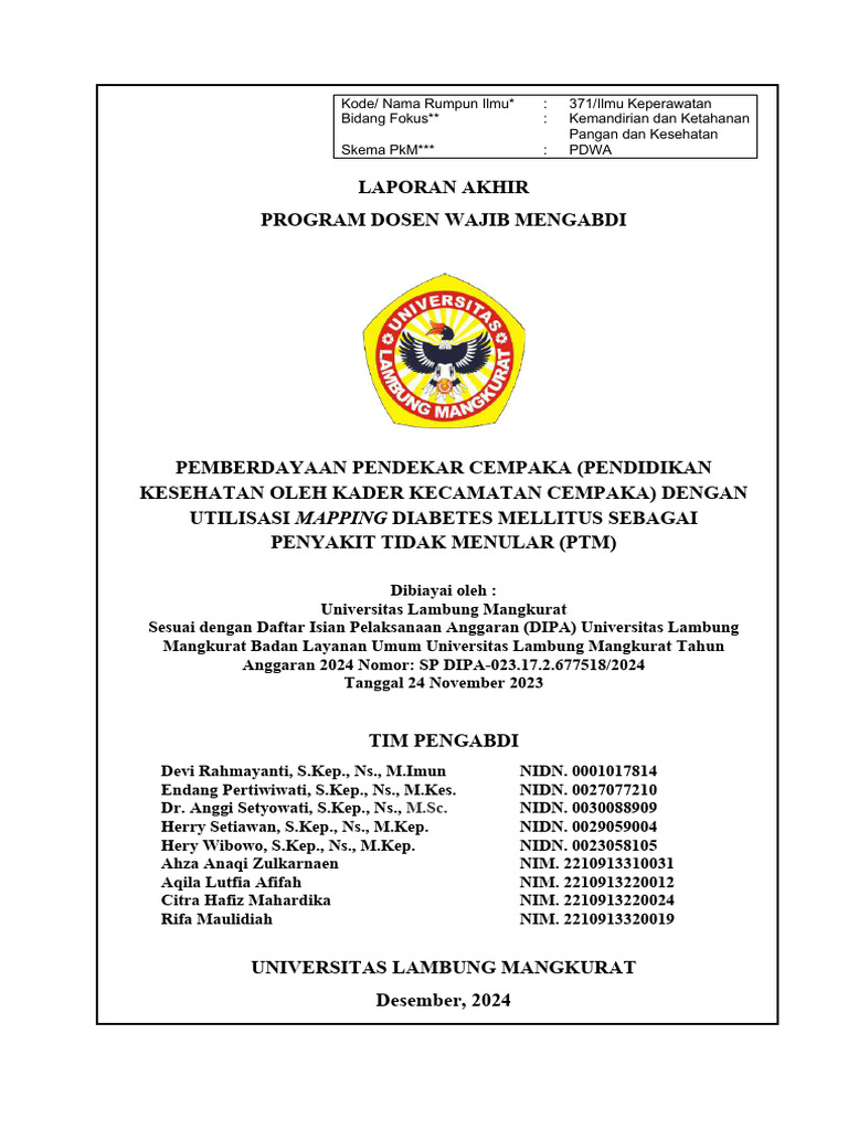 Laporan Akhir PDWA 2024 DEVI RAHMAYANTI - Compressed | PDF
