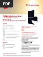 Canadian Solar 590W-620W Datasheet | PDF | Solar Panel | Photovoltaics