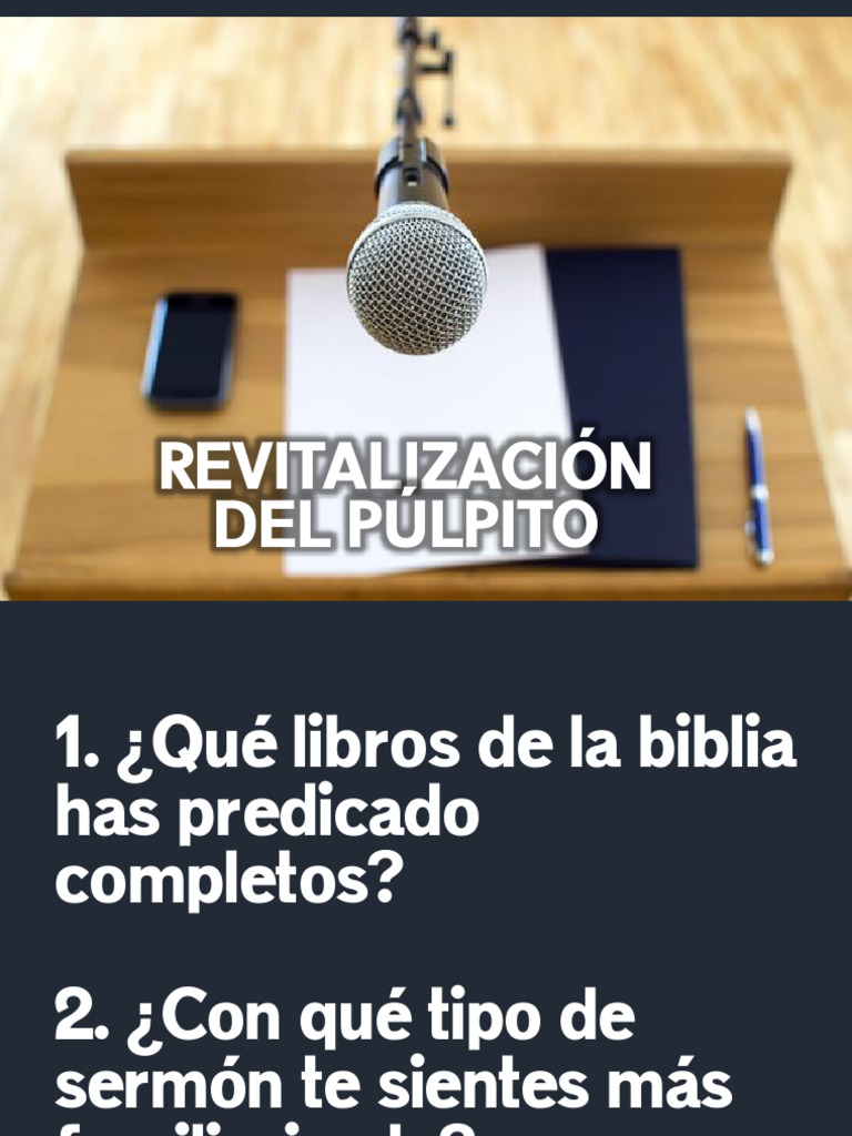 Revitalización Del Púlpito 03A - GRACIA | PDF