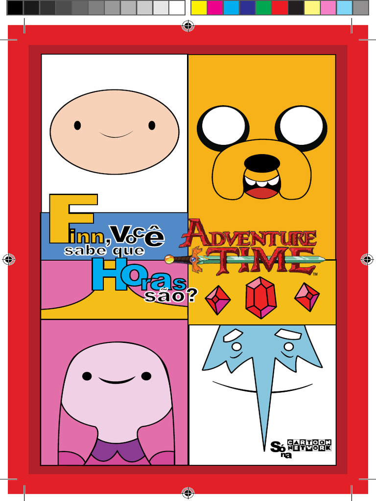 Anuncio NP1 - Hora de Aventura - Impressão 4x0 | PDF