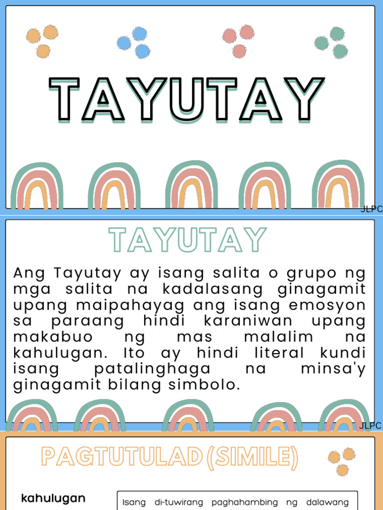 tayutay | PDF