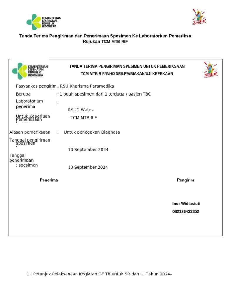 Petunjuk Klaim TCM 2024-2026 | PDF