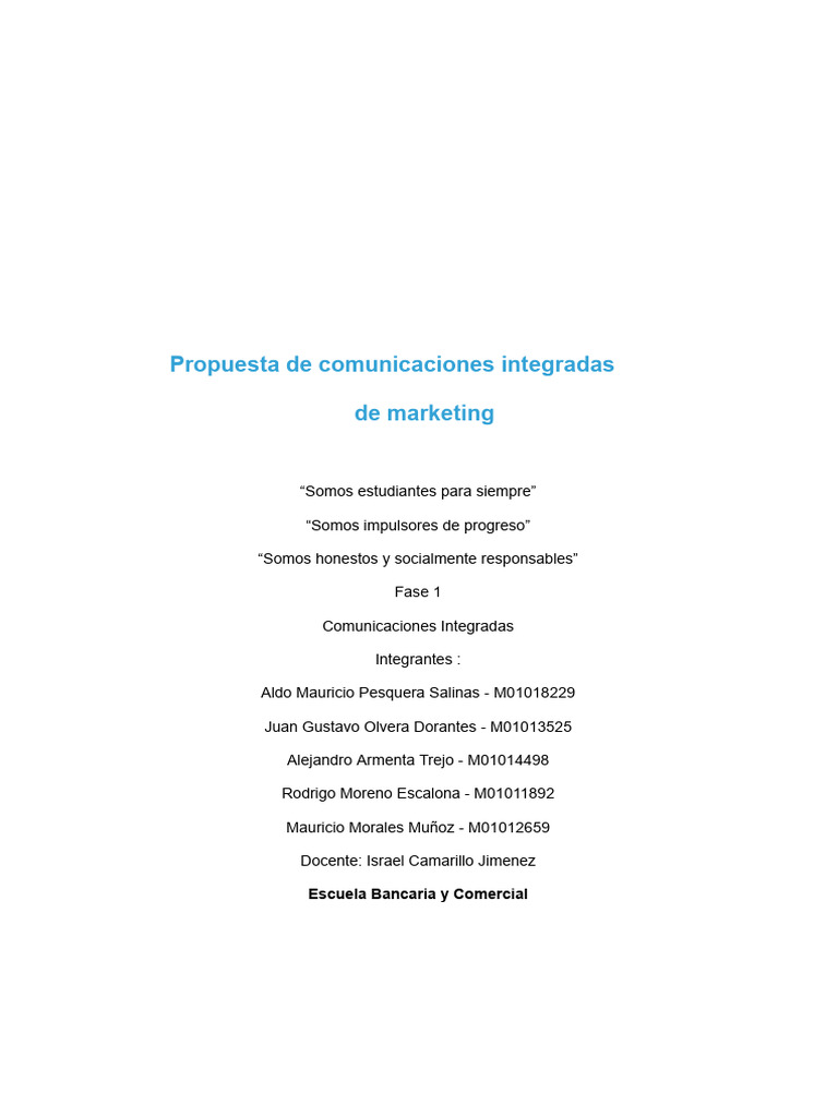 Proyecto - Fase 1 Comunicaciones Integradas | PDF | Neumático | Sustentabilidad