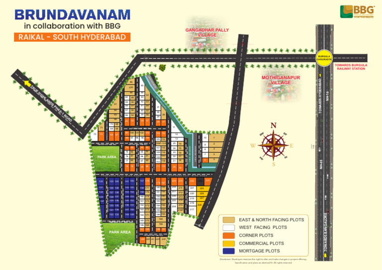 Brundavanam Layout Plan | PDF