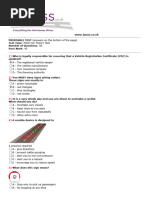 Taxi Licensing Example Test Questions With Answers PDF | PDF ...