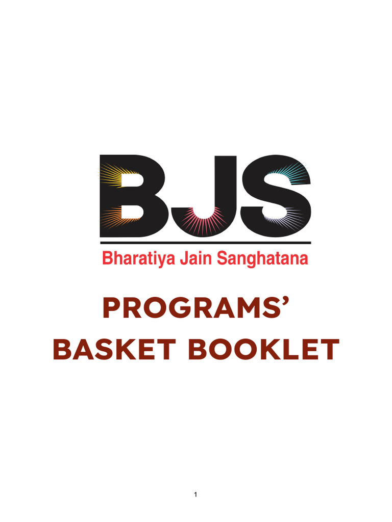 Programs Basket Booklet-V4 | PDF | Entrepreneurship | Psychological ...