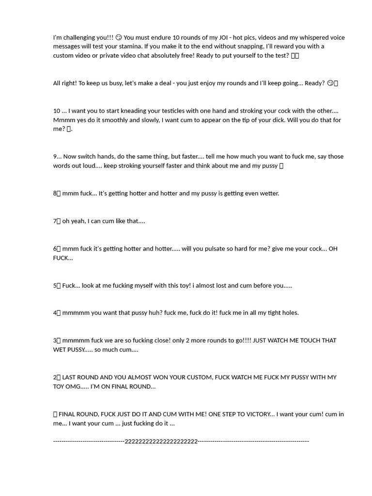 10-Round JOI Challenge for Custom Reward | PDF