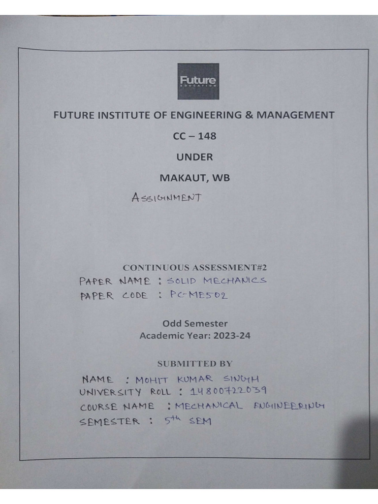 Mohit Kumar Singh Pc-Me502 | PDF