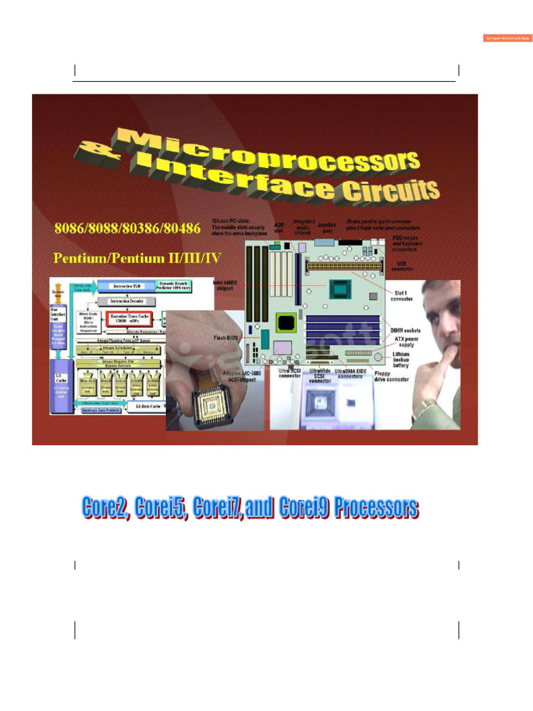 B. The Most Successful Microprocesor and Their Interface Circuits | PDF | Random Access Memory ...