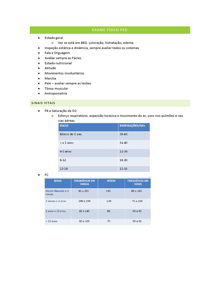 Exame Ped | PDF