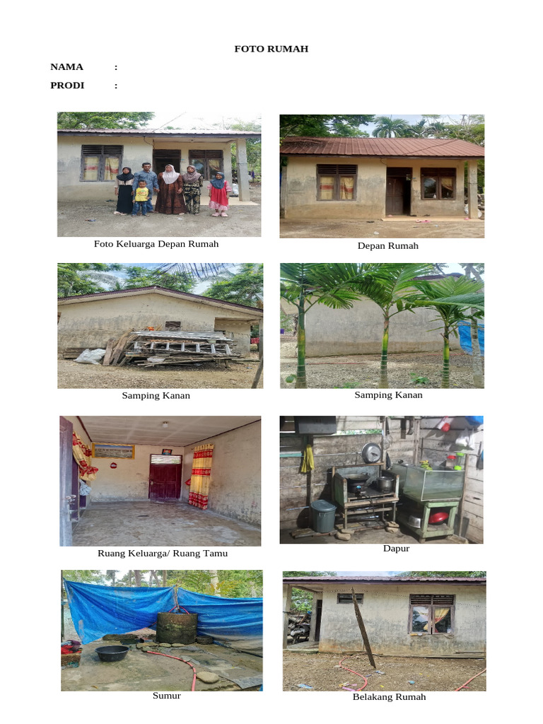 Foto Rumah untuk KIP Kuliah | PDF