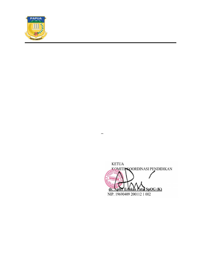 Surat Penempatan KKM Ilmu Penyakit Saraf | PDF