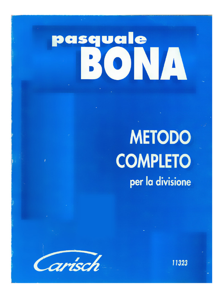 Metodo Bona | PDF