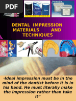 Types of Impression Compounds in Dentistry | PDF