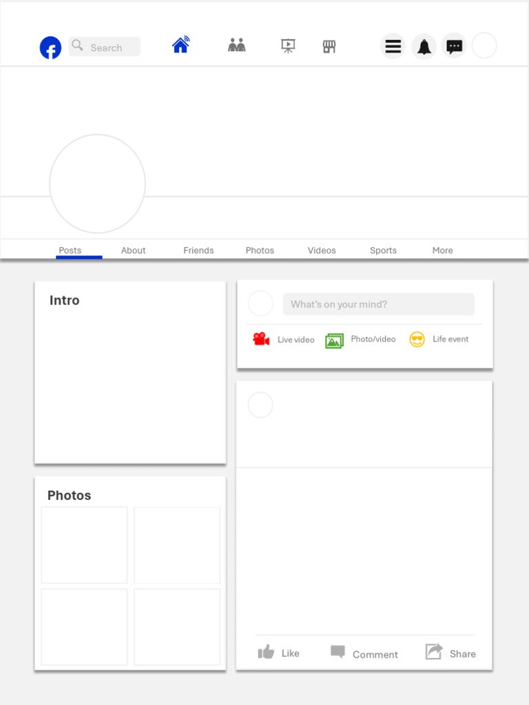 Facebook Profile Circle | PDF