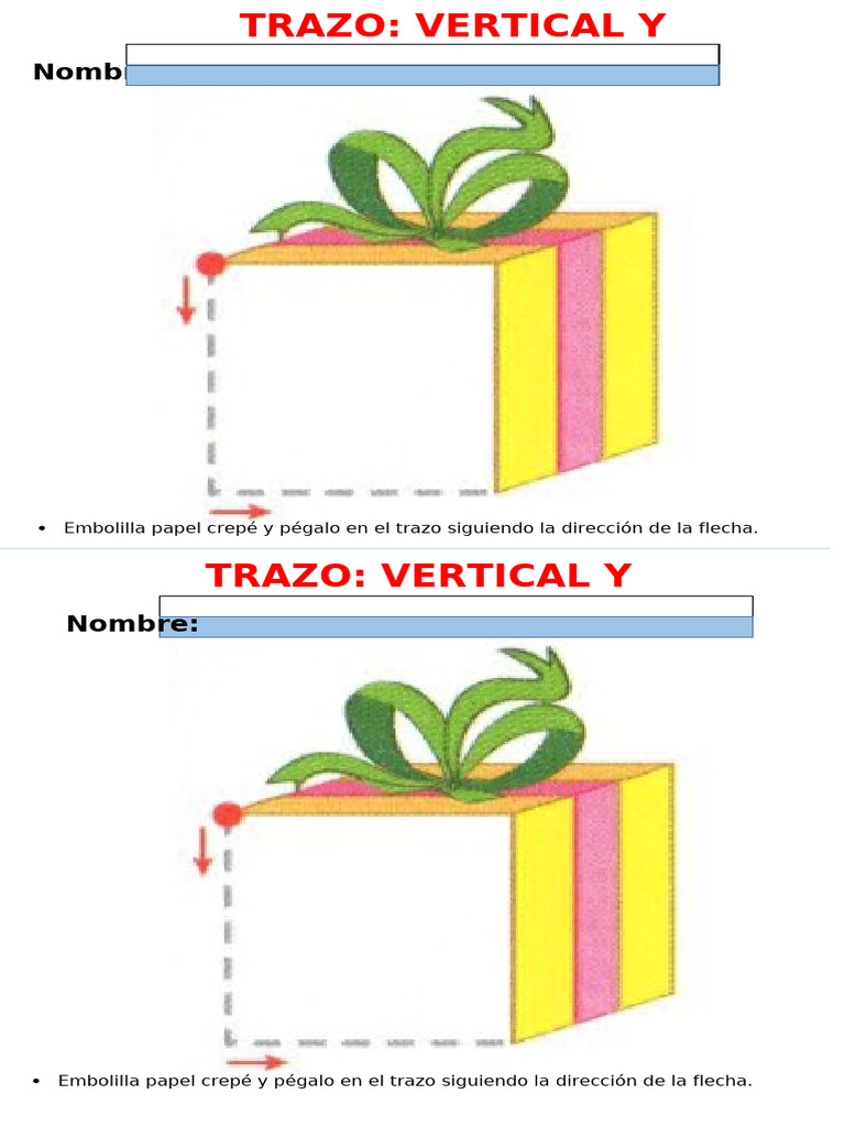 3.1. Trazo Vertical y Horizontal Combinado | PDF