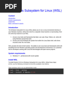 Manual WSL Installation Guide | PDF | Linux Distribution | Linux