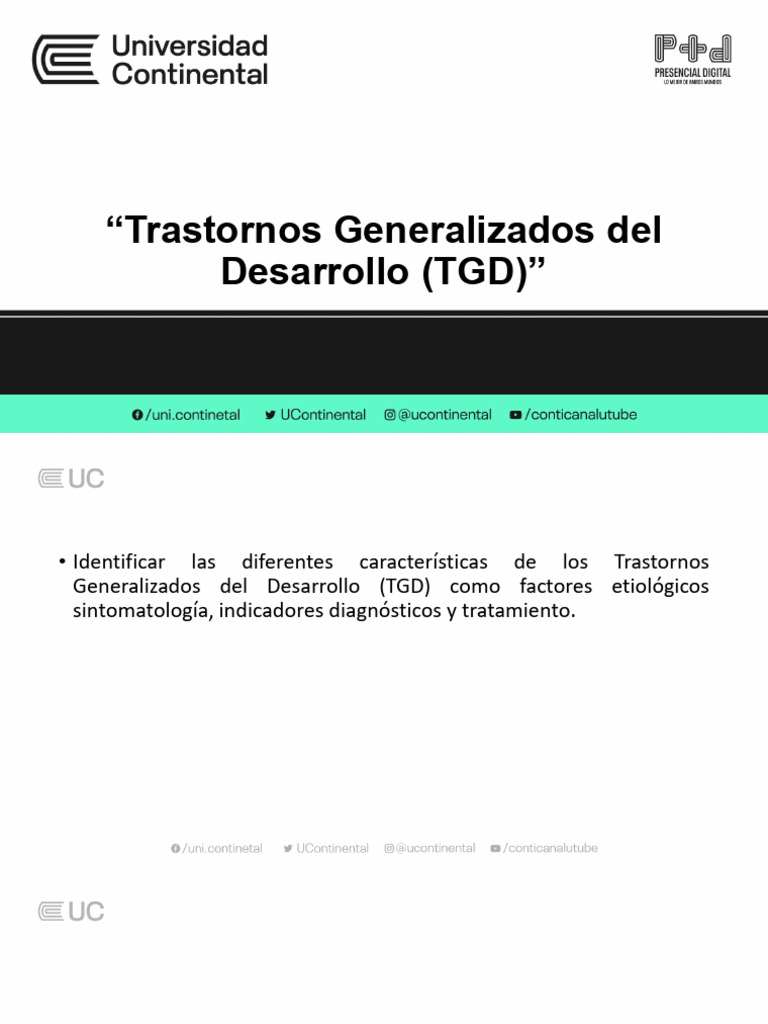 Trastornos generalizados del desarrollo | PDF | Autismo | Síndrome de Asperger