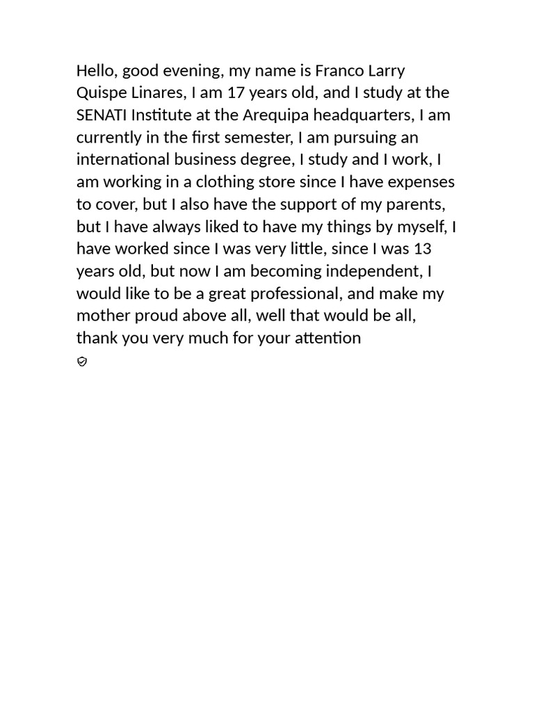 Entregable Ingles | PDF