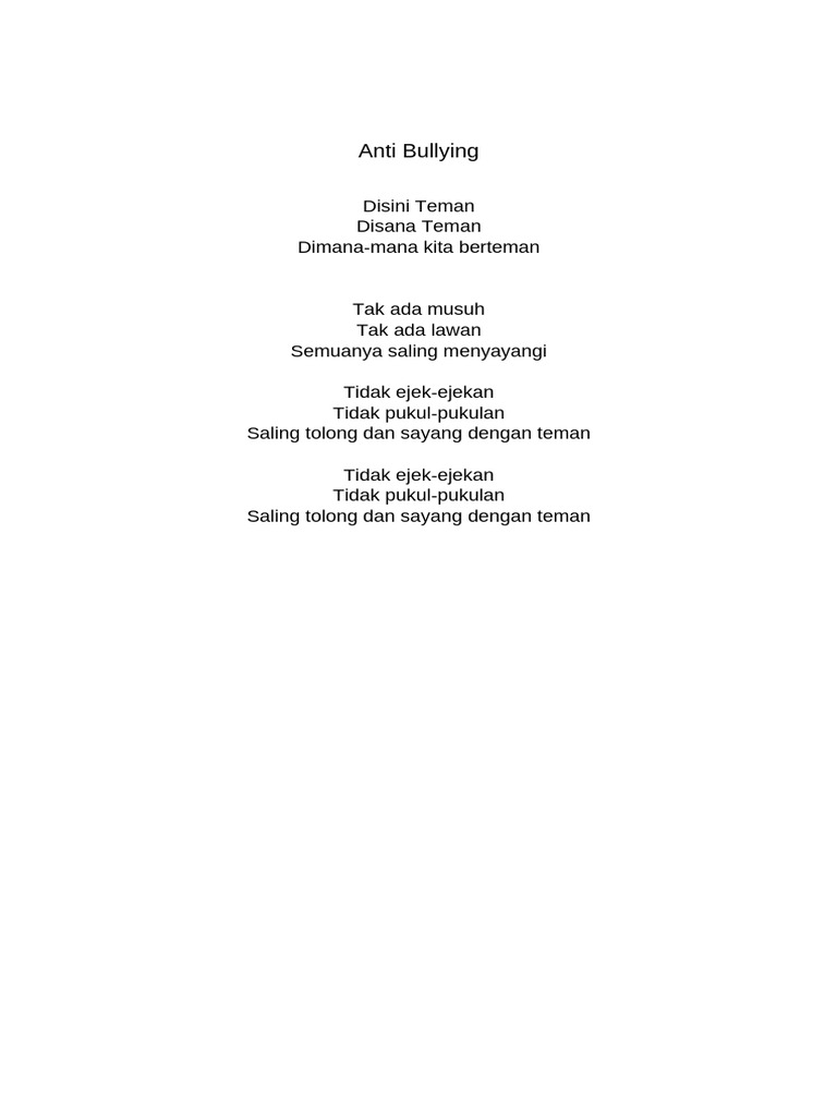 Anti Bullying | PDF