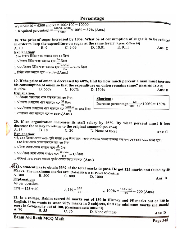 Percentage | PDF