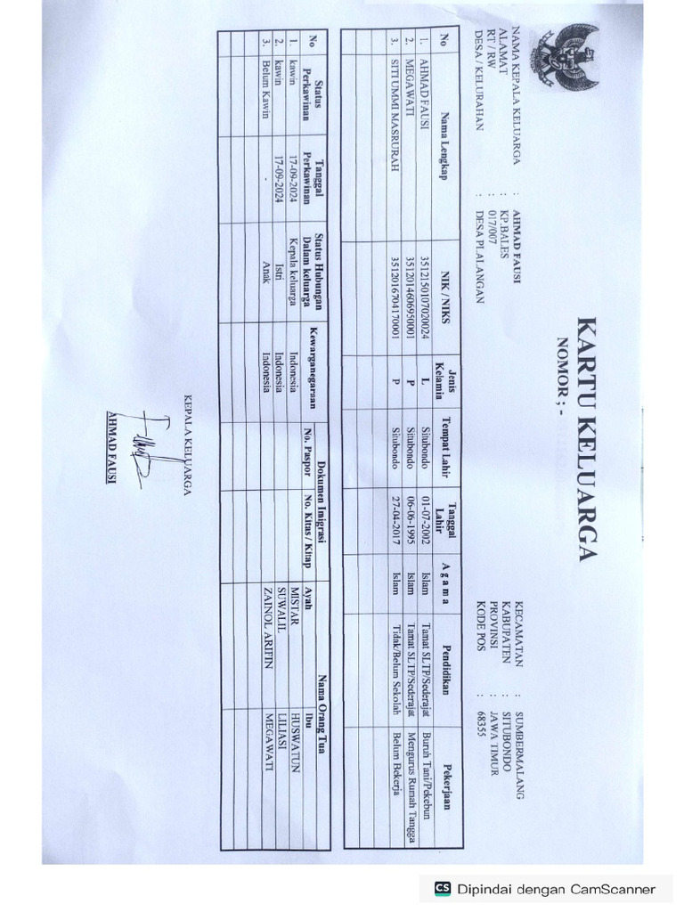 KK Sementara Fausi - 11zon | PDF