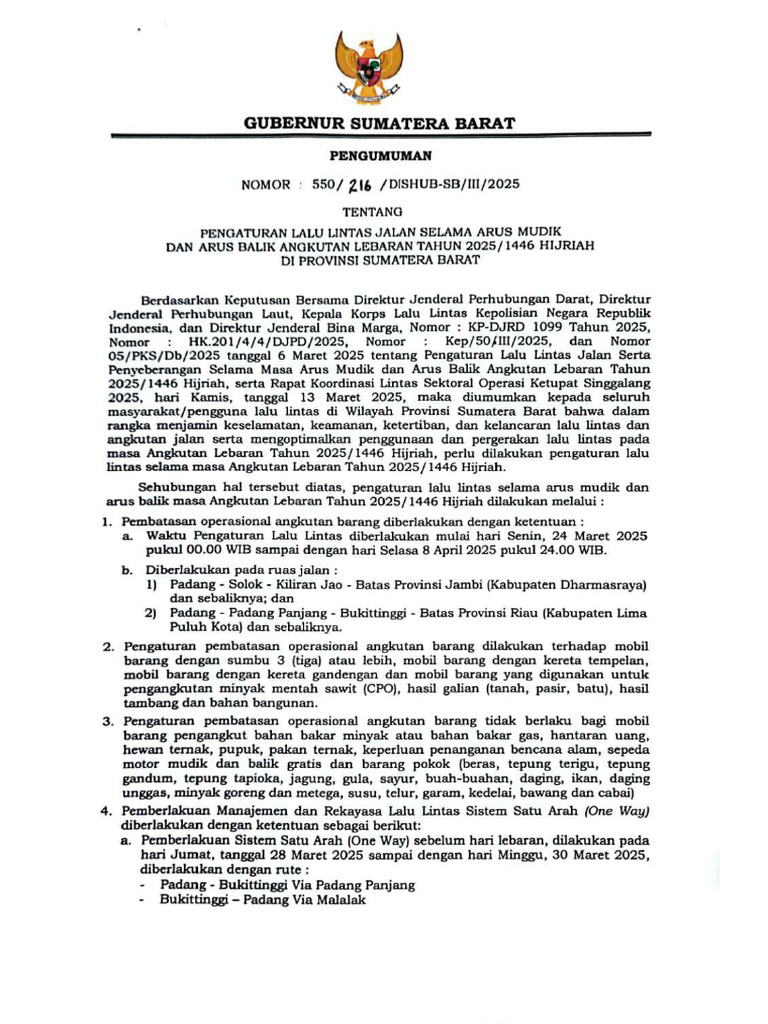 Pengumuman Gub-Angleb | PDF