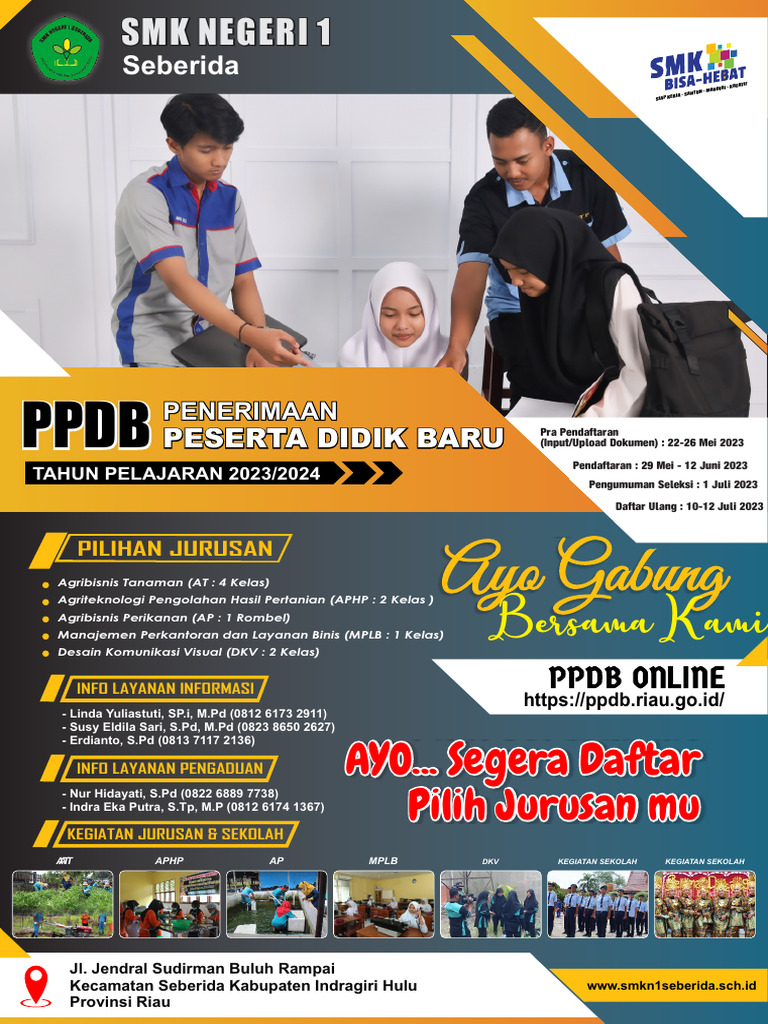 Brosur Ppdb 2023 Revisi | PDF
