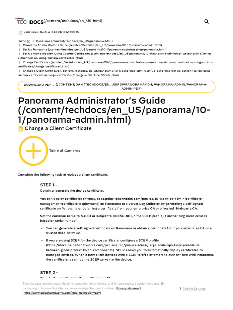 Change a Client Certificate | PDF | Http Cookie | System Software