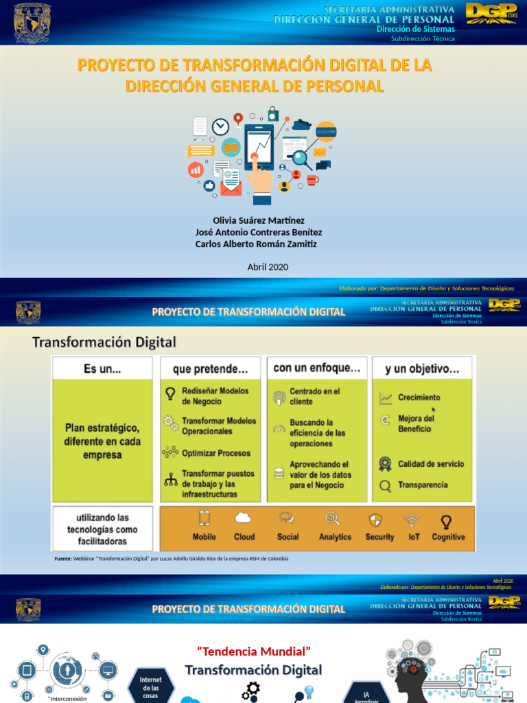 Transformaci ó n Digital | PDF | Apache Hadoop | Big Data