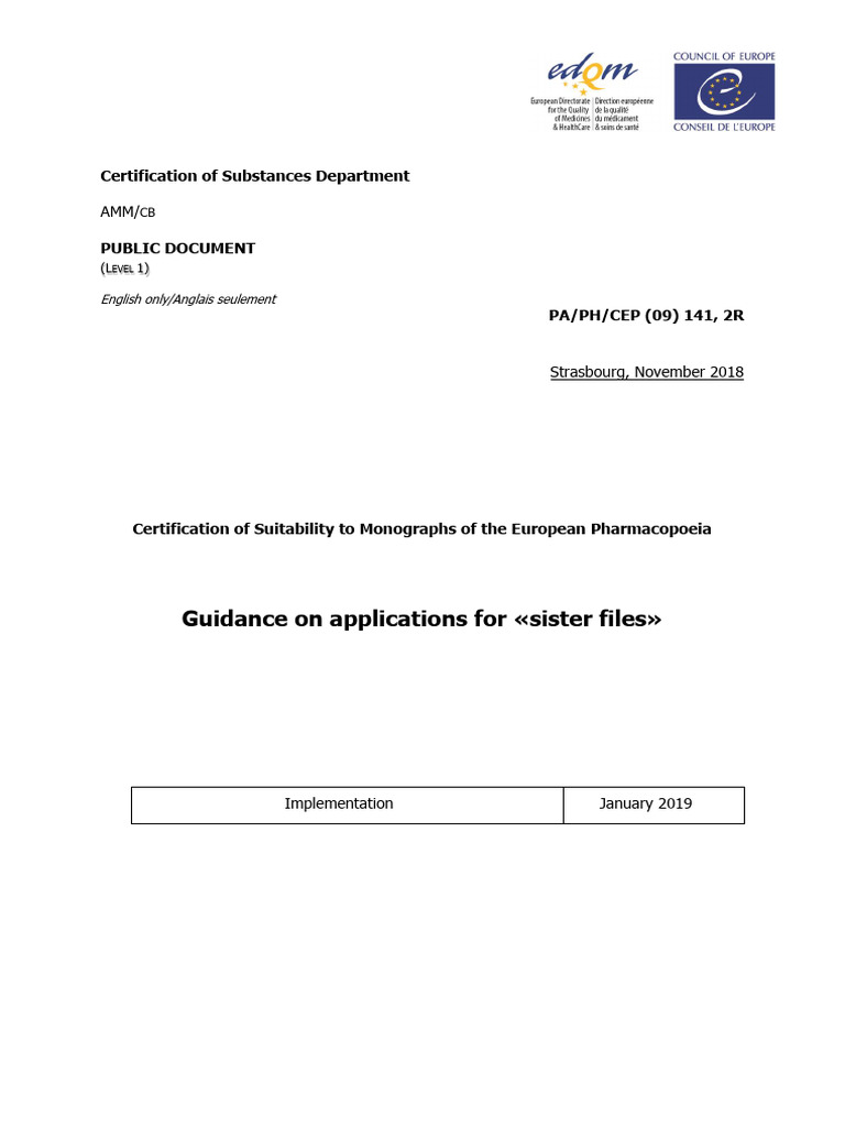 Sister CEP Application Guidelines | PDF