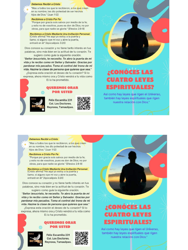 FOLLETO CUATRO LEYES Espirituales | PDF
