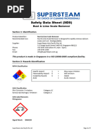 SAF-ACID Descaling Procedure Guide | PDF | Water | Dose (Biochemistry)