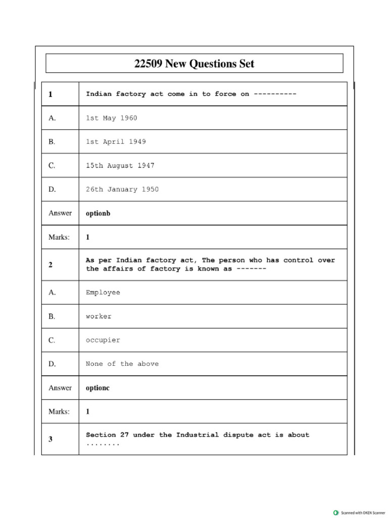 New Questions Set | PDF