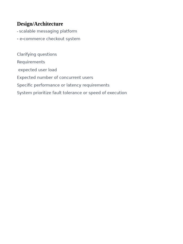 Design Architecture | PDF