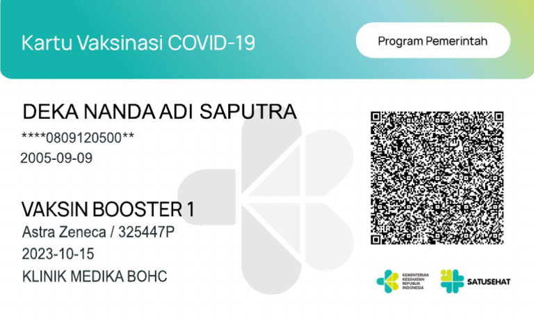 SERTIFIKAT-VAKSIN-DOSIS 3-DEKA-101_compressed | PDF
